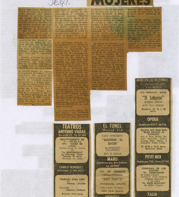 María Teresa Herrera | Archivo Patrimonial Usach