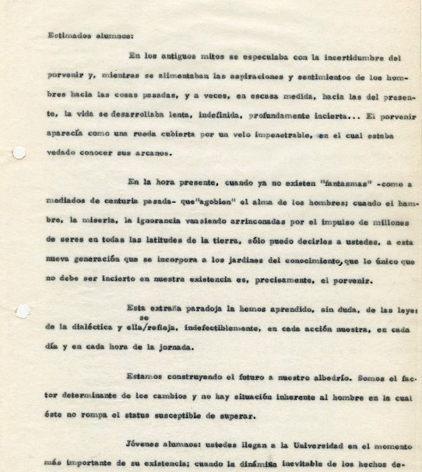 estudiantes | Archivo Patrimonial Usach